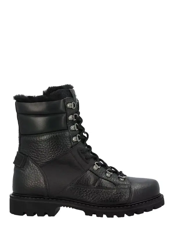 Bogner Lace-up Boots - Black