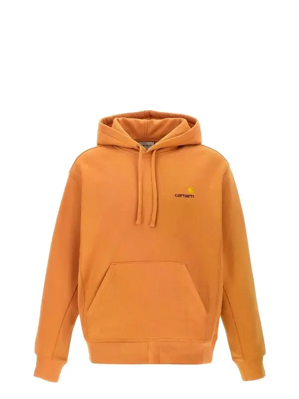 Carhartt Work In Progress American Script Hoodie - Orange