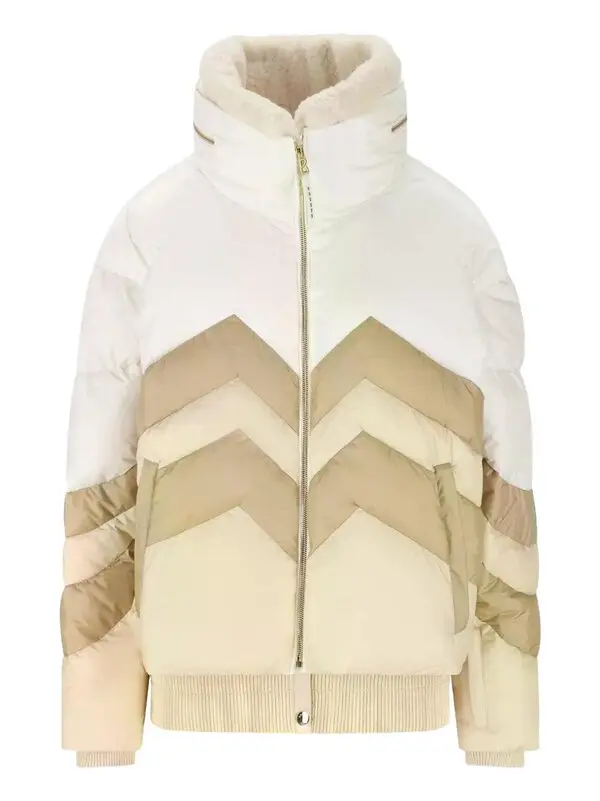 Bogner Chevron Puffer Jacket - Neutrals