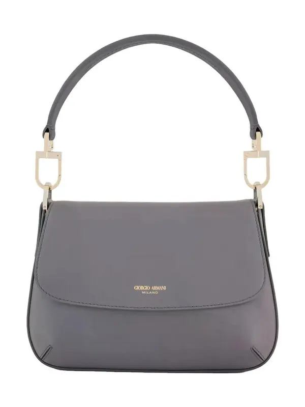 Giorgio Armani La Prima Flap Shoulder Bag - Grey