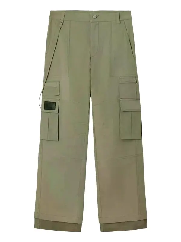 CARRER Adjustable-waistband Cargo Pants - Neutrals