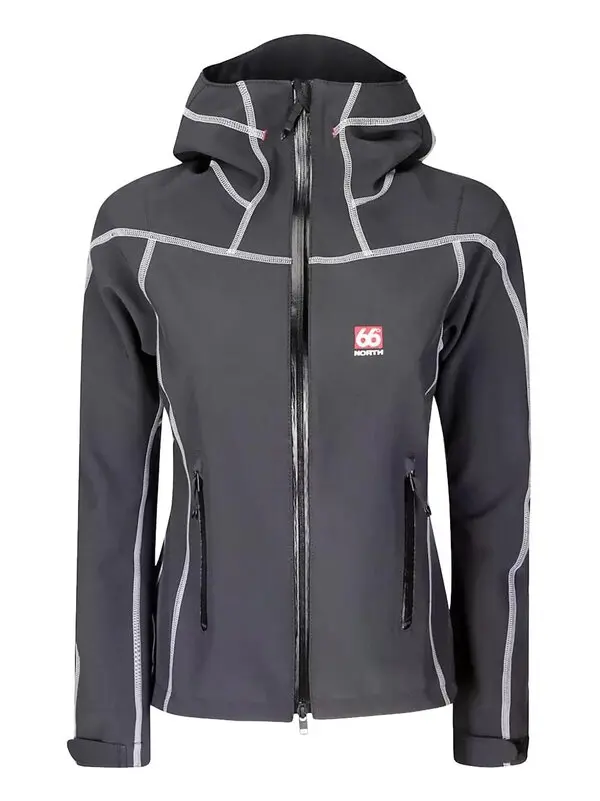 66 NORTH Vatnajokull Hooded Jacket - Black