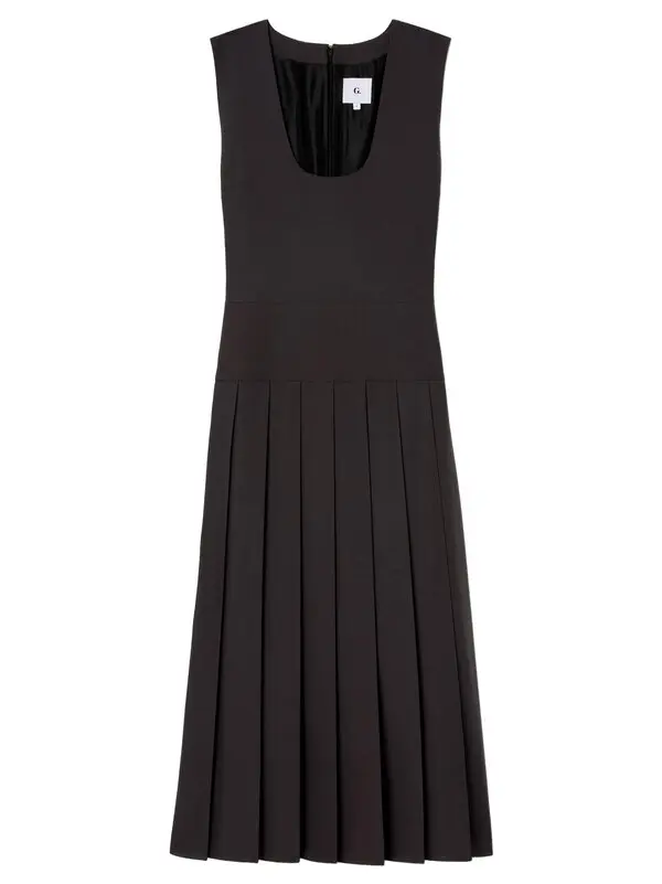 Goop Gwyn Aspyn Dress - Charcoal