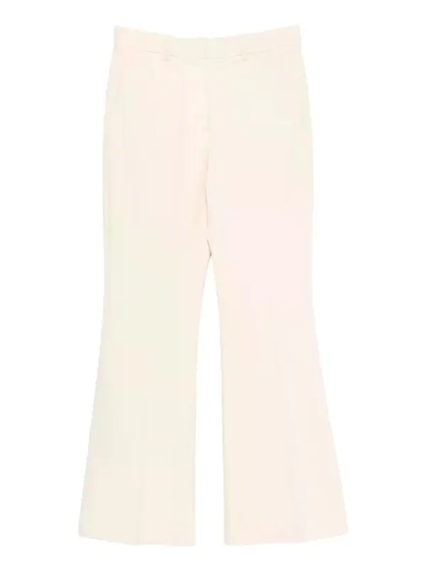 CIRCOLO 1901 Welt-pocket Flared Pants - Neutrals