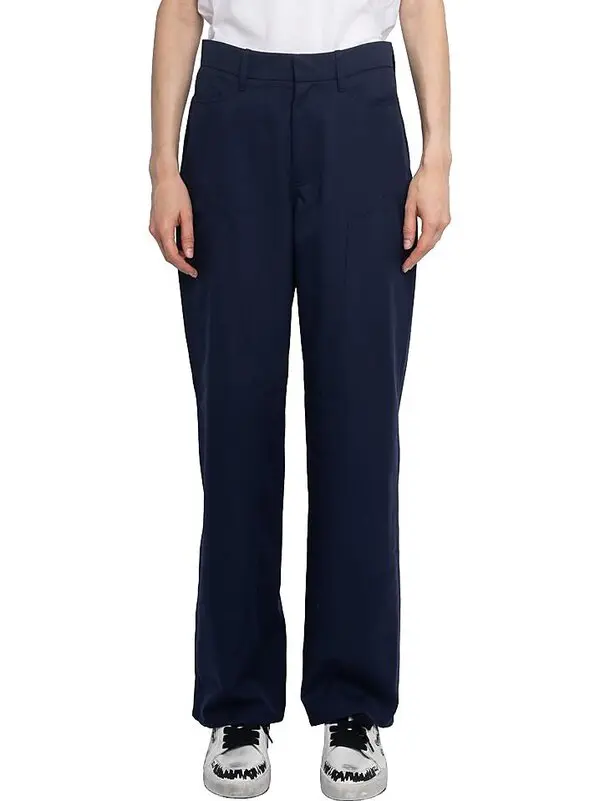 Zadig&Voltaire Tailleur Straight Leg Trousers - Encre