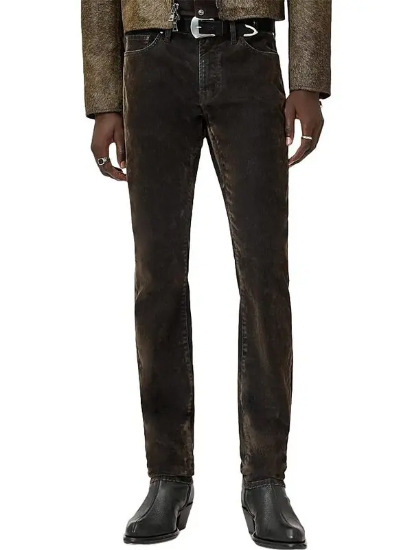 John Varvatos Luca Slim-fit Jeans - Dark Brown