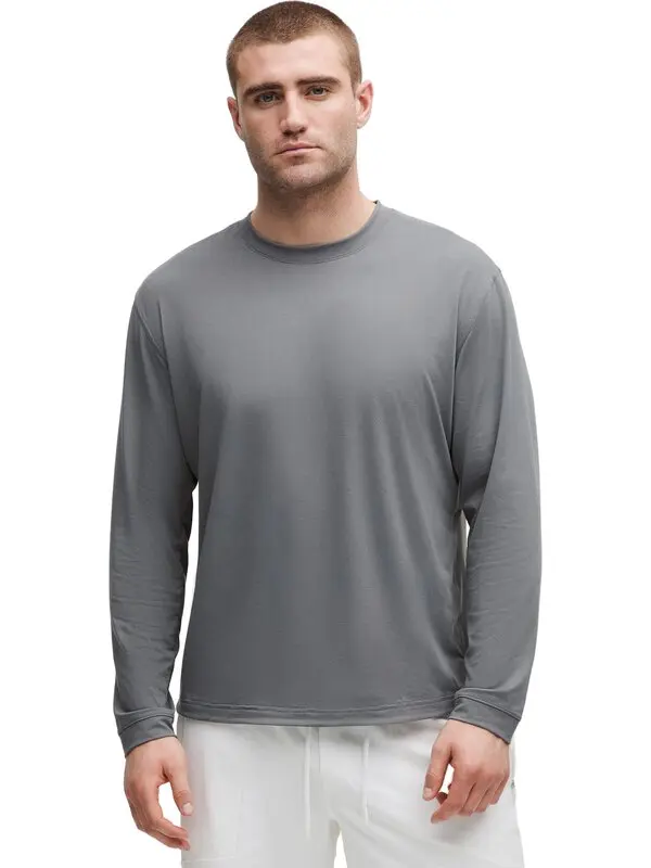 Lululemon Easyset Training Long-sleeve Shirt - Solar Grey