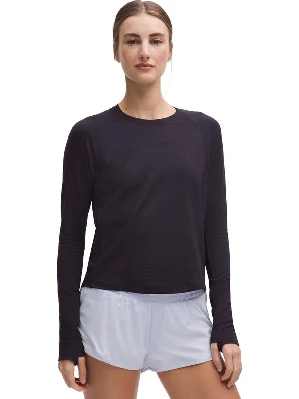 Lululemon Swiftly Mesh-back Long-sleeve Shirt - Nightmoth