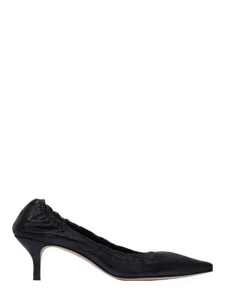 Bernardo Manu Leather Pump - Black