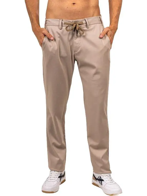 MACEOO Ascension Drawstring Trousers - Brown