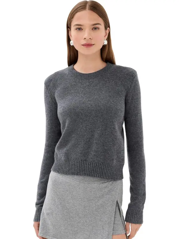 LISA YANG Mable Cashmere Sweater - Graphite