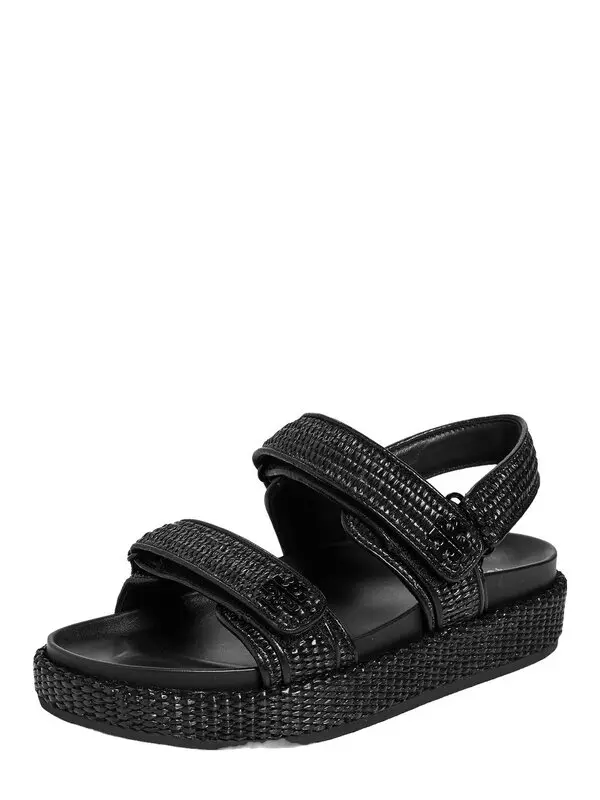 Tory Burch Kira Sport Sandals - Black