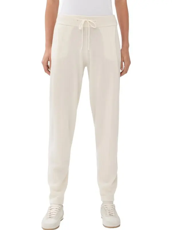 LISA YANG Jo Cashmere Trousers - Cream