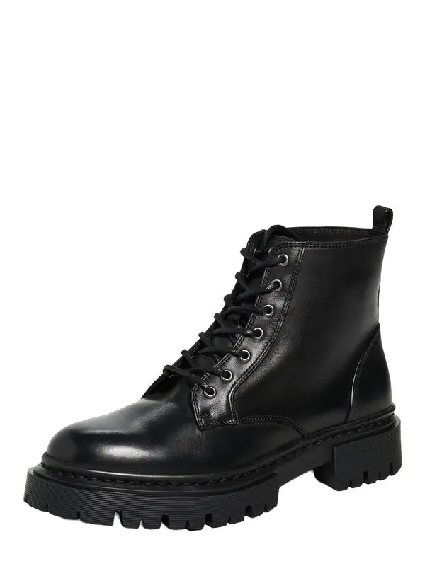 Staud Henry Combat Boots - Black