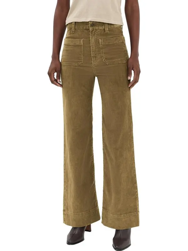 JEANERICA St Monica Corduroy Pants - Brown Corduroy