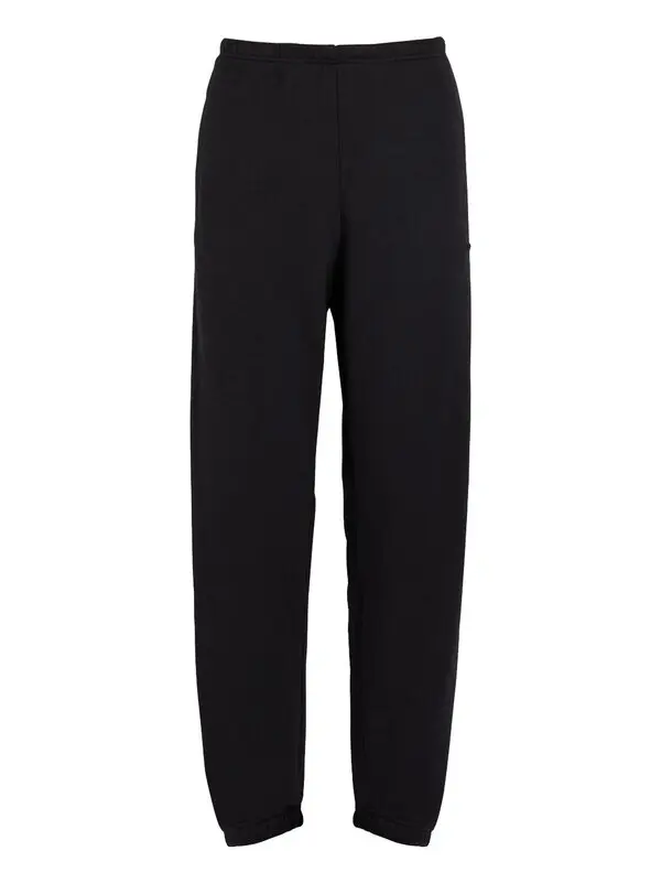 SKIMS Cotton-blend Fleece Sweatpants - Black
