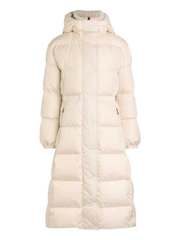 Moncler Chamer Padded Nylon Coat - Beige