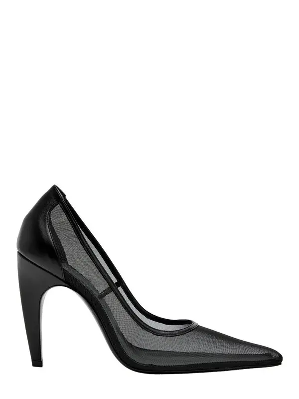 JUDE Fame 105 Mesh Pumps - Black