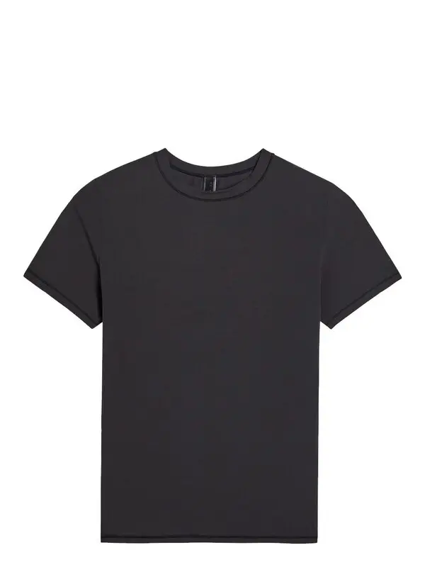 SKIMS Stretch-jersey T-shirt - Black