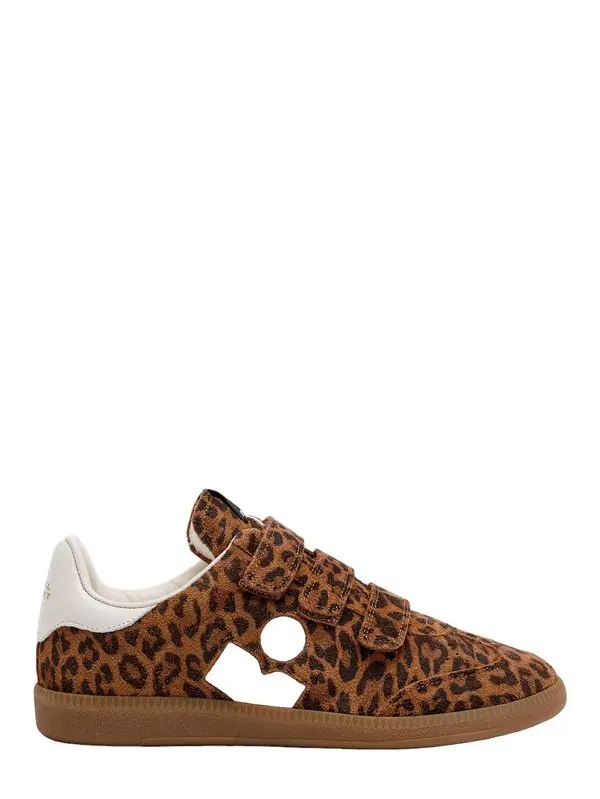 Isabel Marant Beth Print Sneakers - Leopard