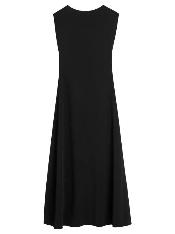 JOSEPH Crepe Maxi Dress - Black