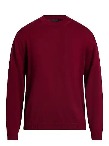 DANIELE FIESOLI Merino Wool Crewneck Sweater - Red