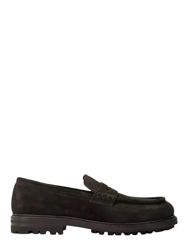 HENDERSON BARACCO Suede Loafers - Brown
