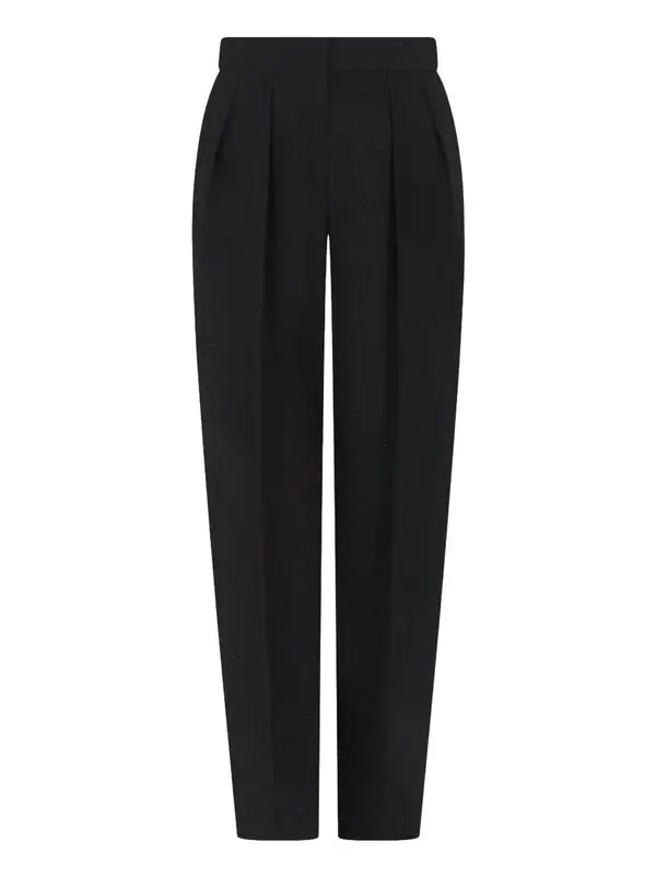 Giorgio Armani Pleated Trousers - Black