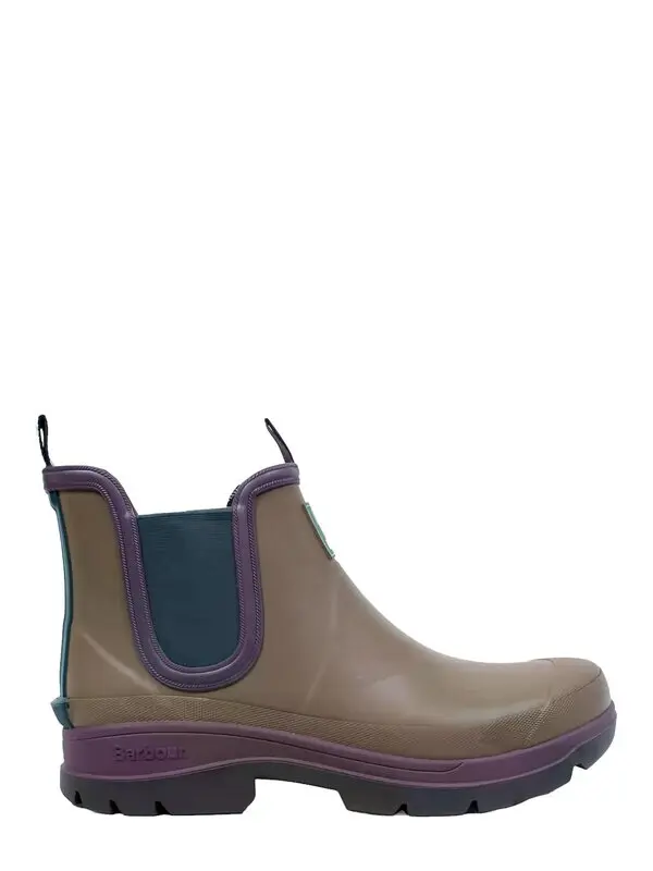 Paul Smith X Barbour Logo-patch Rain Boots - Brown