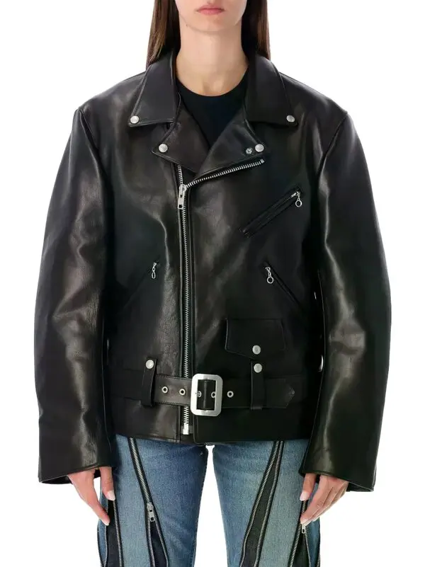 Junya Watanabe Biker Zip Jacket - Black