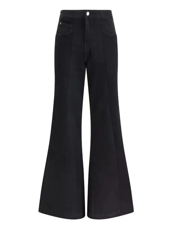 E.L.V. DENIM Odette Flared Jeans - Black