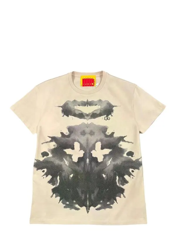 BRIAN WOOD Rorschach T-shirt - Neutrals