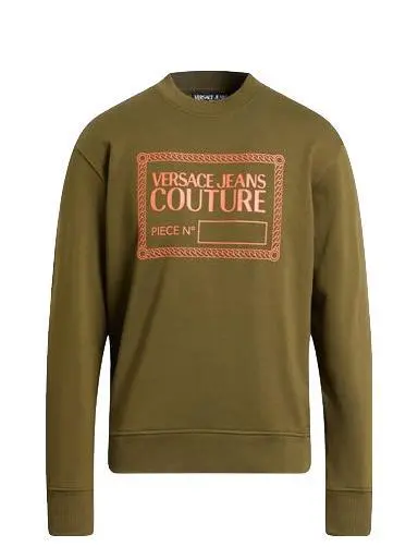 Versace Military Cotton Sweatshirt - Green