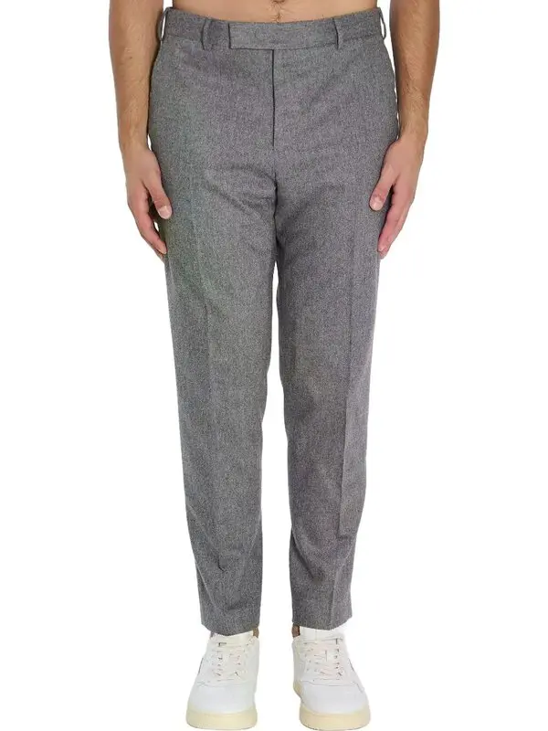 PT TORINO Flannel Trousers - Grey