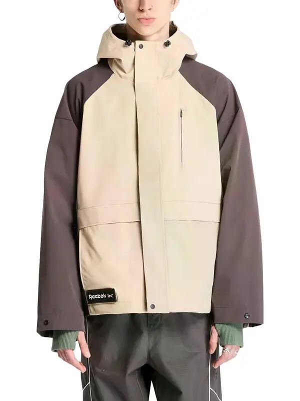 REEBOK Uniform Utility Shell Zip-up Jacket - Brown