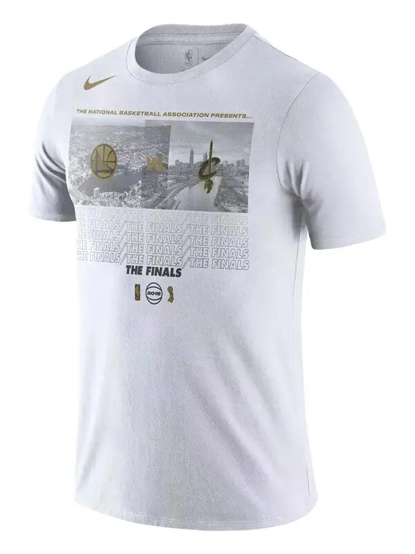 Nike 2018 Nba Finals Bound Dueling Team Matchup T-shirt - White
