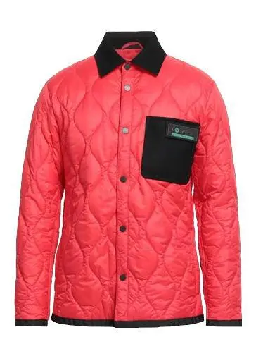 Hogan Quilted Puffer Jacket - Tomato Red