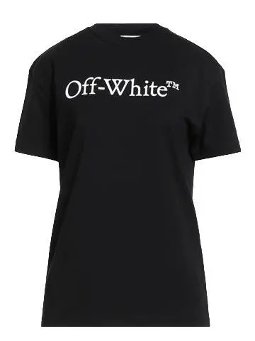 OFF-WHITE™ Logo-print Cotton T-shirt - Black