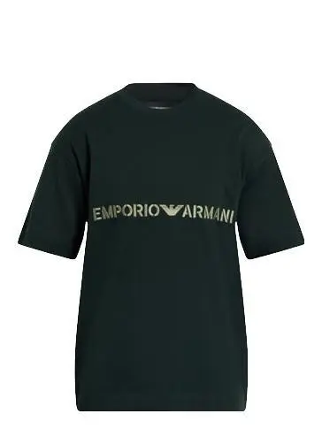 Emporio Armani T-shirt Dark Size Cotton - Green