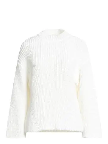 Fabiana Filippi Turtleneck Knitted Top - White