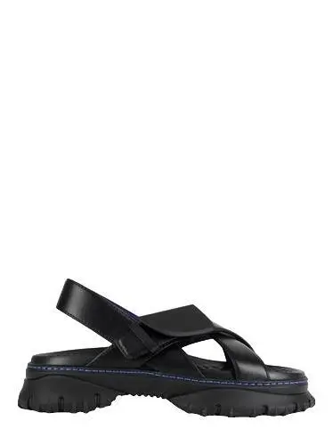 Burberry Sandals In Cow Leather - Black
