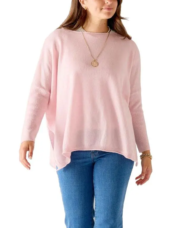 VOYAGEUR BY MERSEA Catalina Cashmere Sweater - Calm Pink