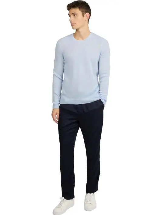 Onia Featherweight Cashmere Sweater - Soft Sky