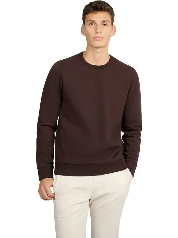 Onia Crewneck Heavyweight Terry Sweater - Dark Java