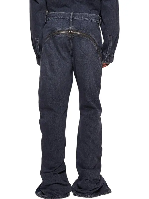 Rick Owens Bolan Banana Denim Jeans - Grey