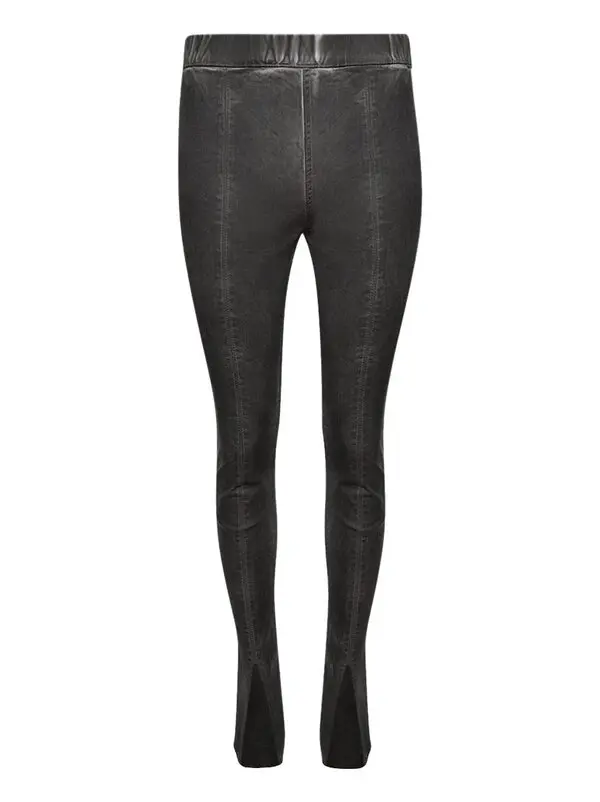 Rick Owens Slit Front Leggings - Brown