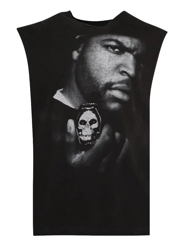 EARTHLING VIP Ice Cube Vintage Sleeveless Tee Ice Cube - A
