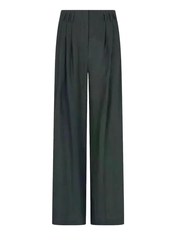 Giorgio Armani Pleated Trousers - Grey