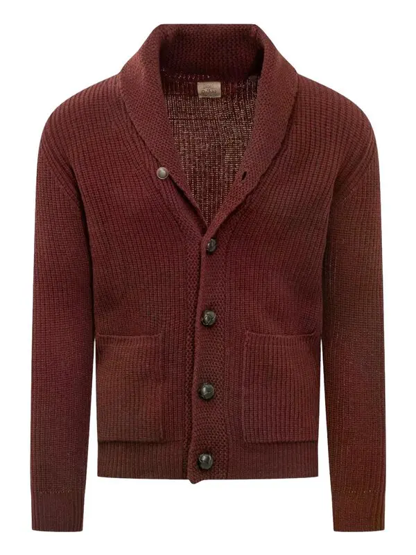RAKKI Wool Cardigan - Brown