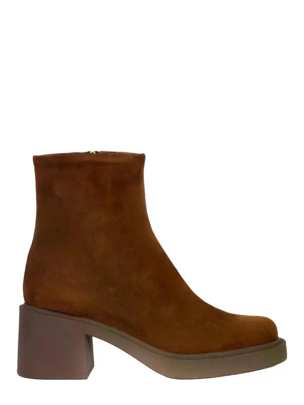 Roberto Festa 60mm Chloe Suede Ankle Boots - Brown